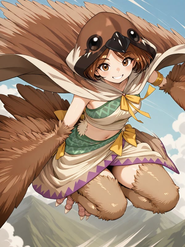 Sparrow Girl / Chirp - Monster Girl... | Tensor.Art | Tensor.Art