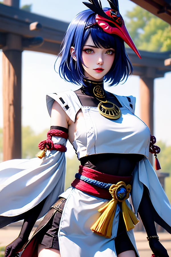 1girl, kujou sara \(genshin im | image created by | Tensor.Art
