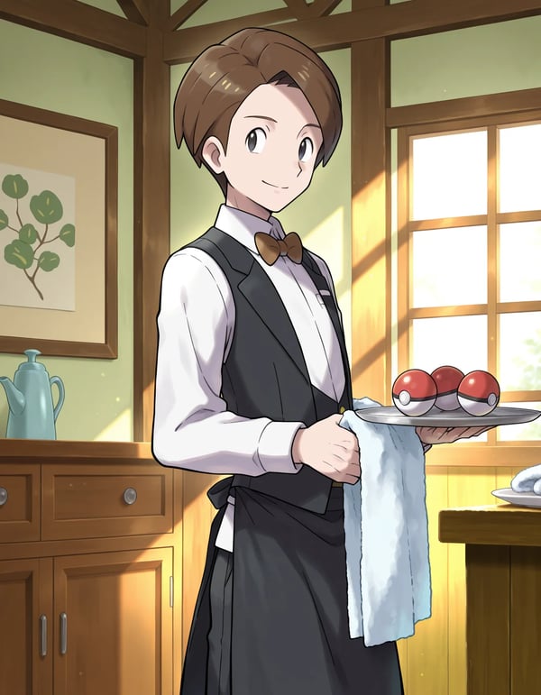 ウエートレス & ウエーター Waitress & Waiter/Pokemon BW ポケットモン - V1.0 | Stable ...
