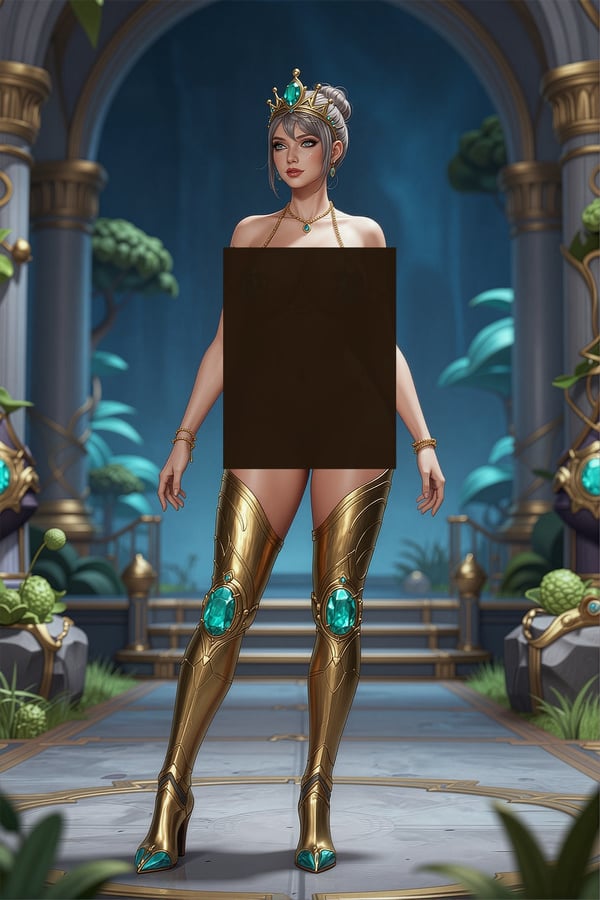 [ZIT]AllureForbidden Collection - Emerald | TensorHub Art | TensorHub Art