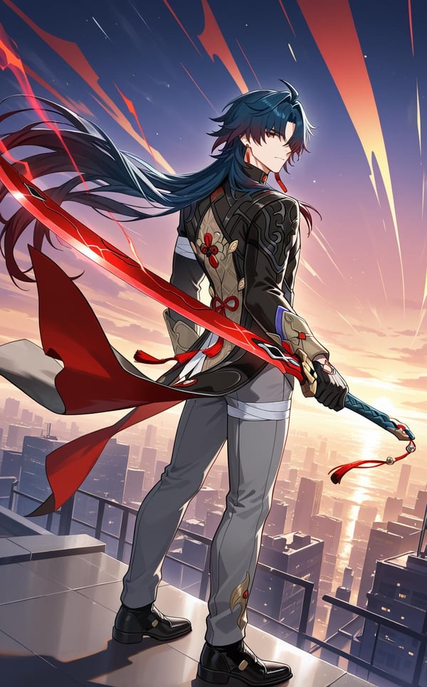 Blade_Honkai Star Rail - v1.0 - Free AI Model | Tensor.Art | Tensor.Art