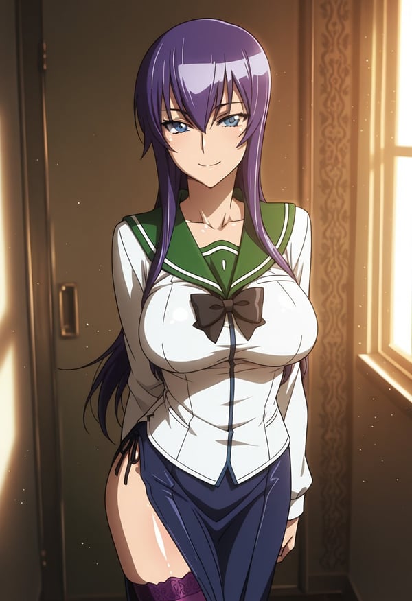 Saeko Busujima | Highschool of the Dead | Tensor.Art | Tensor.Art