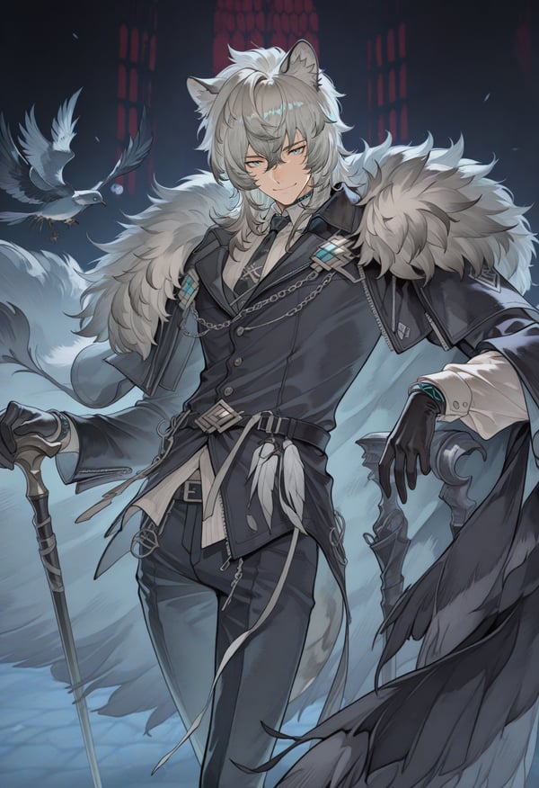Silver and Blood CG artstyle - V1 | Tensor.Art | Tensor.Art