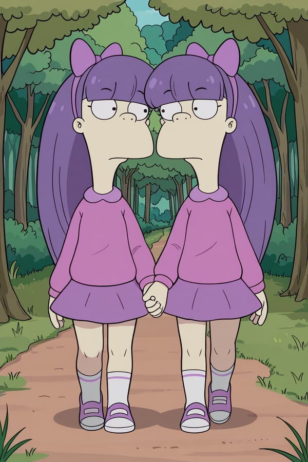 Sherri and Terri (The Simpsons) | Tensor.Art | Tensor.Art