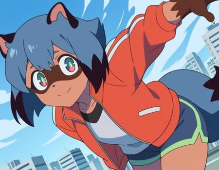 Michiru Kagemori (影森 みちる) - BNA: Brand New Animal - anime s1 | image ...