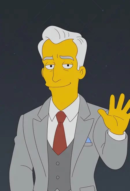Robert Marlowe (The Simpsons) - V1 | Stable Diffusion Model - LORA ...