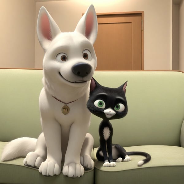 Bolt and Mittens (Bolt) - Illustrious XL... | Tensor.Art | Tensor.Art