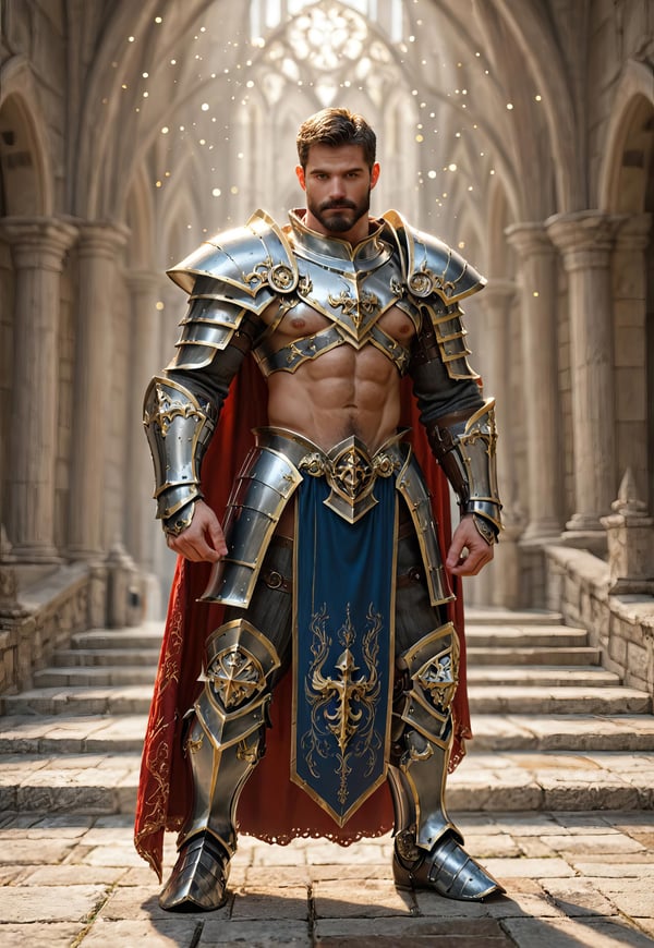 Sexy and Skimpy Male Armor 2.0 - 1 | Stable Diffusion Model - LORA ...