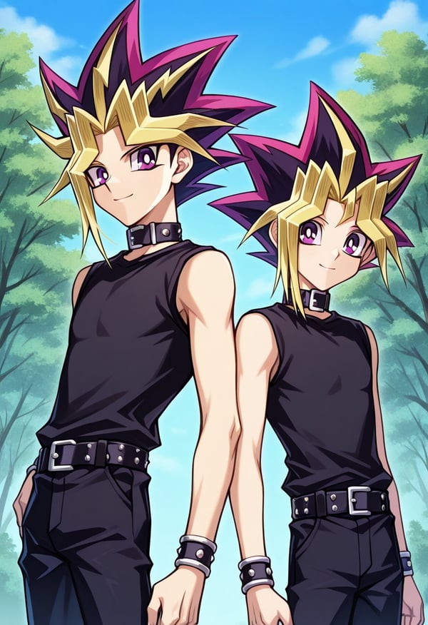 Yugi Muto / Yami Yugi by Redyaan - Yugi - Illustrious | Stable ...