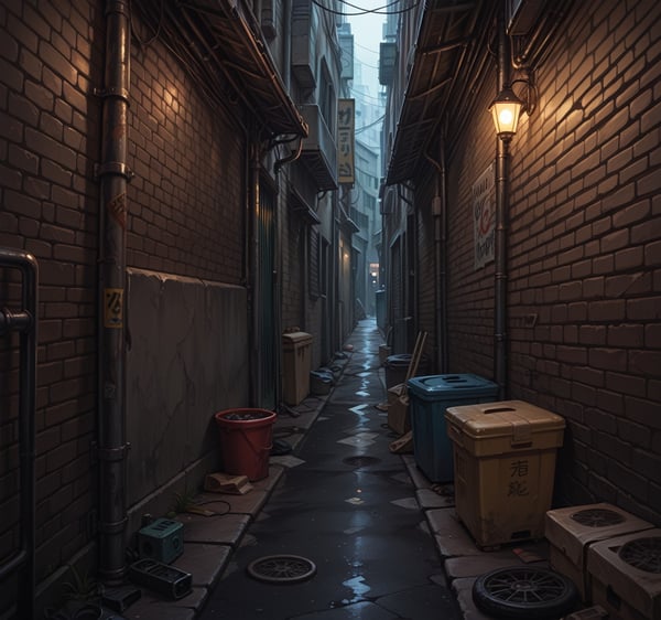 Modern Back Alley (IL) - v1.0 Illustrious | TensorHub Art | TensorHub Art