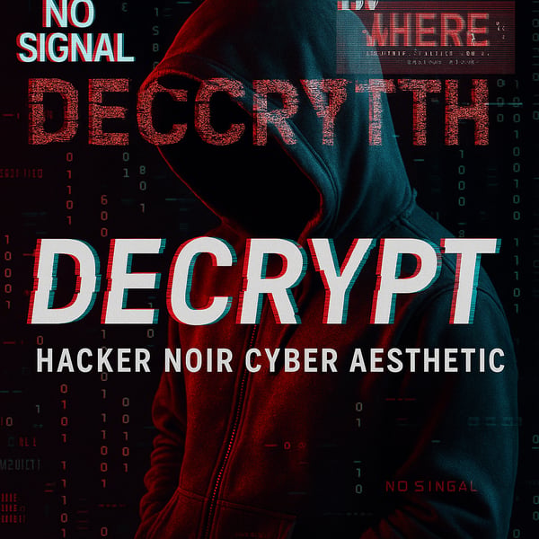 DECRYPT: Hacker Noir Cyber Aesthetic | Tensor.Art | Tensor.Art