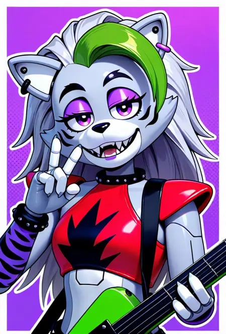 Roxanne Wolf Game Accurate Roxy / Fnaf ** - Illustrious | Stable ...