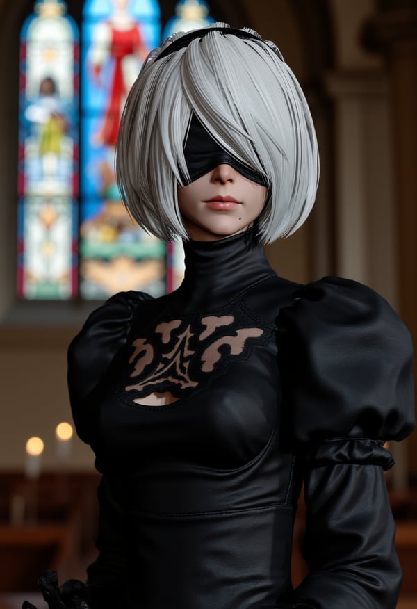 [FLUX.D] 2B (‎YoRHa No.2 Type B) Nier:Autom - V1.0 | FLUX - LORA on ...