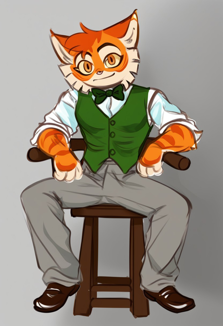 Calvin "Freckle" - Lackadaisy - V3.0 | Tensor.Art | Tensor.Art