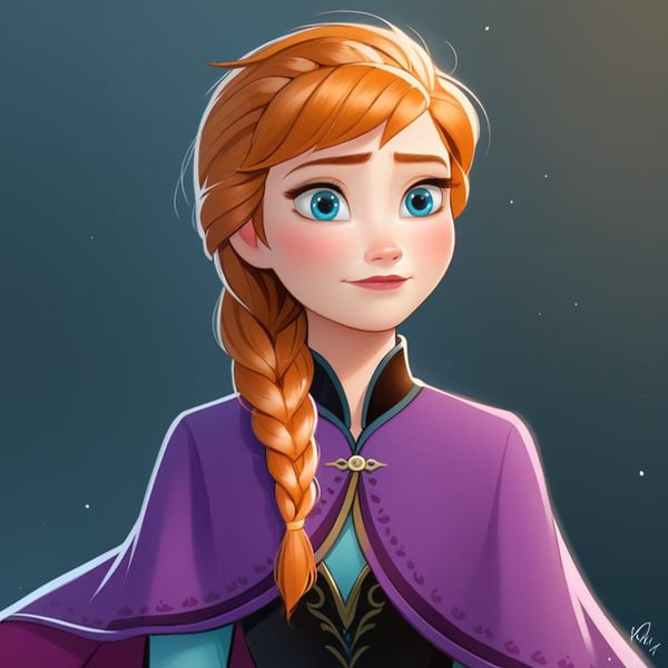 Anna (Frozen) - The_LeafMakerGod - 1.0 | Tensor.Art | Tensor.Art