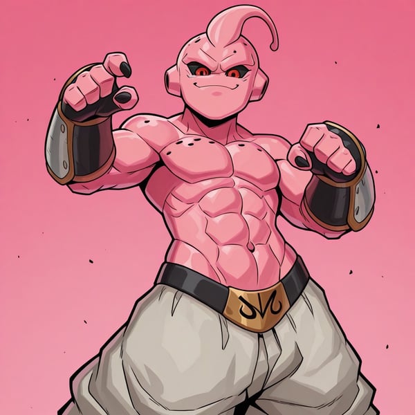 Reprint: Kid Buu (Dragon Ball Z), Character LoRA - V2.0, Illustrious XL ...