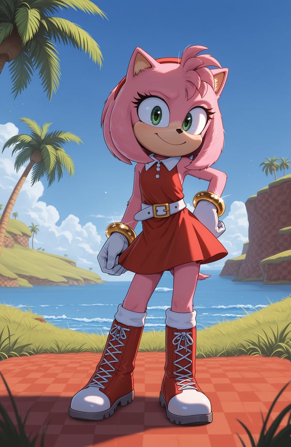 Amy Rose | Sonic the Hedgehog Movie - IL v3.0 | Stable Diffusion Model ...