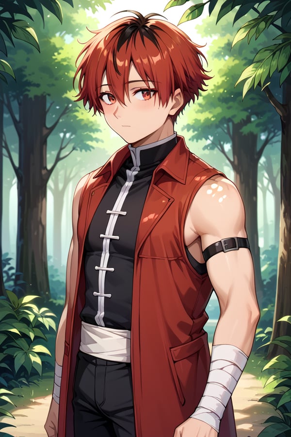 Stark - Sousou no Frieren (Pony) - v1 | image created by Akihiro ...