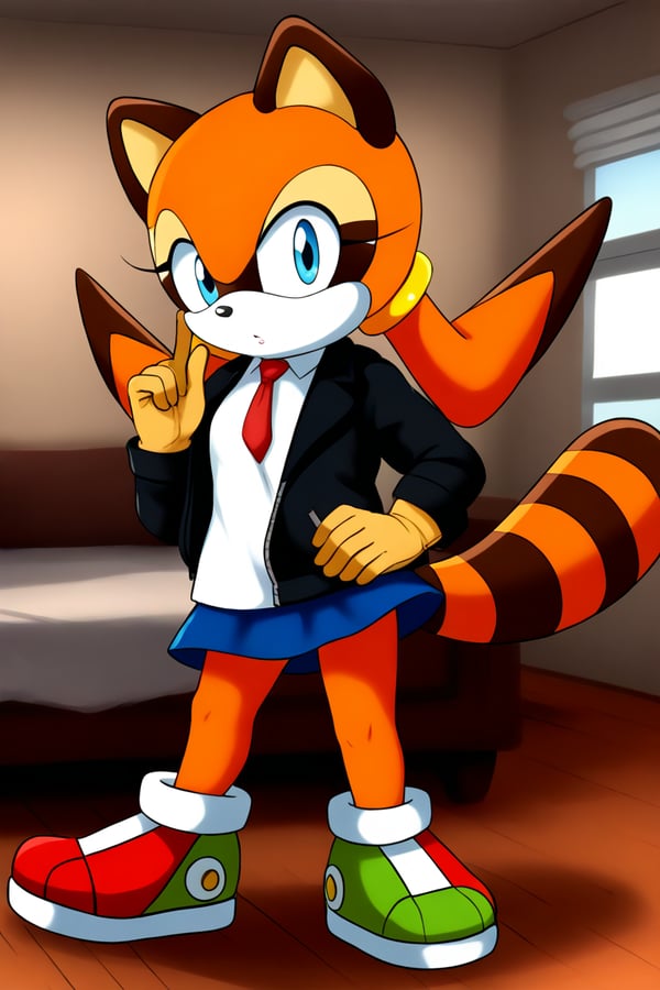 Marine the Raccoon [Sonic] - 1.0 | Tensor.Art | Tensor.Art