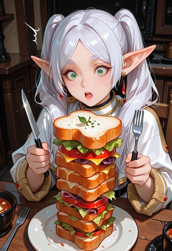 Conceito - Comically Tall Sandwich - V1 | Tensor.Art | Tensor.Art