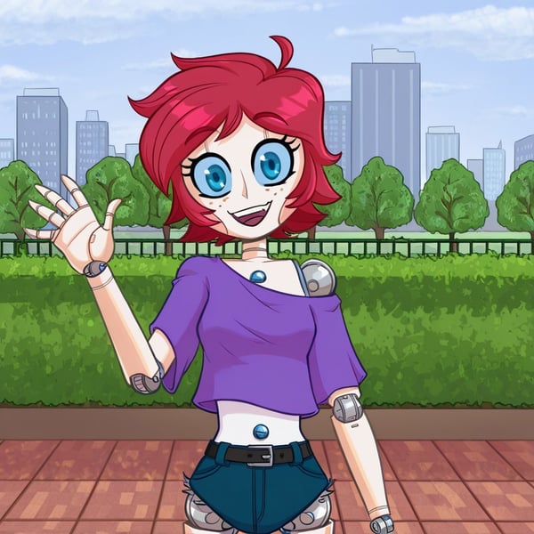 Avery the Tombot Nandroid - v1 - Free AI Model | Tensor.Art | Tensor.Art