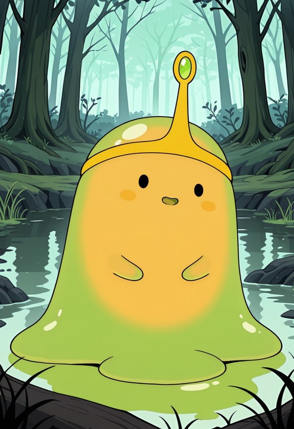 SLIME PRINCESS - ADVENTURE TIME [ILLUST] | TensorHub Art | TensorHub Art
