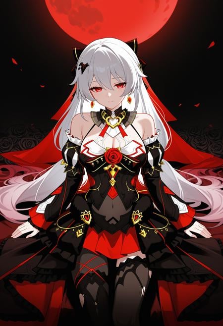 Lunar Vow: Crimson Love Honkai Impact 3... | Tensor.Art | Tensor.Art