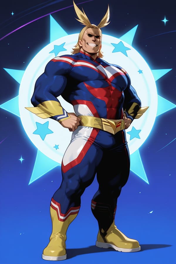 All Might (MHA) (My Hero Academia) - Illus V1 | image created by Yuji ...