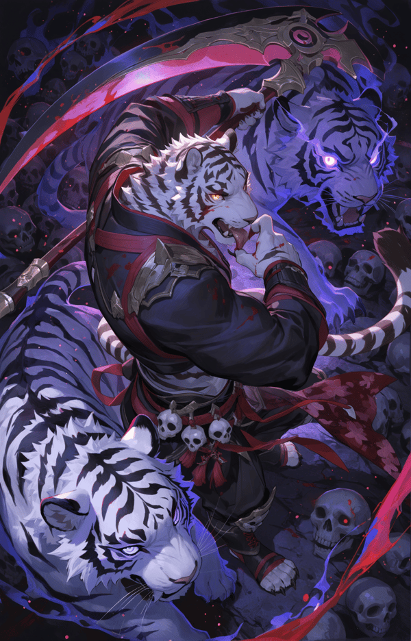 Indigo Void Furry Fused XL - NoobAI v3.1 | Tensor.Art | Tensor.Art