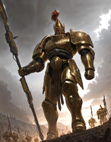 Adeptus Custodes Warhammer 40K | illustrious - 1 | Stable Diffusion ...