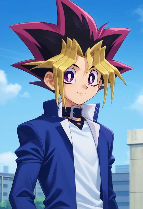 Yugi Muto / Yami Yugi by Redyaan - Yugi | Tensor.Art | Tensor.Art