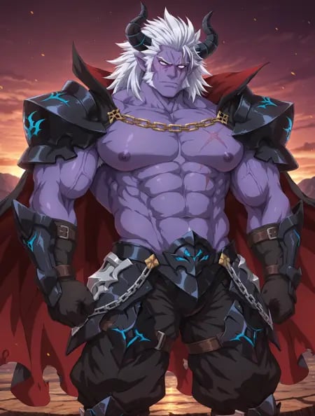 Demon General Scar ( Elsword ) - 1.0 | Tensor.Art | Tensor.Art