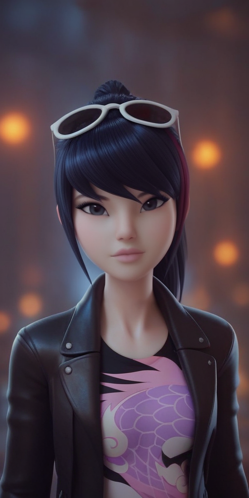 Fei Wu, Ladybug, Miraculous, Pony - V1 | Stable Diffusion Model - LORA ...