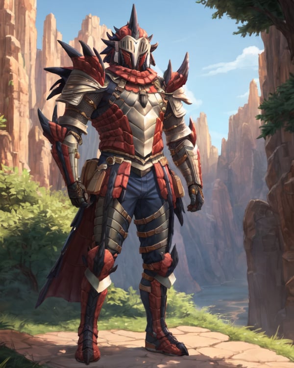 Rathalos Armor (MH3 Blademaster)[Monster... | Tensor.Art | Tensor.Art