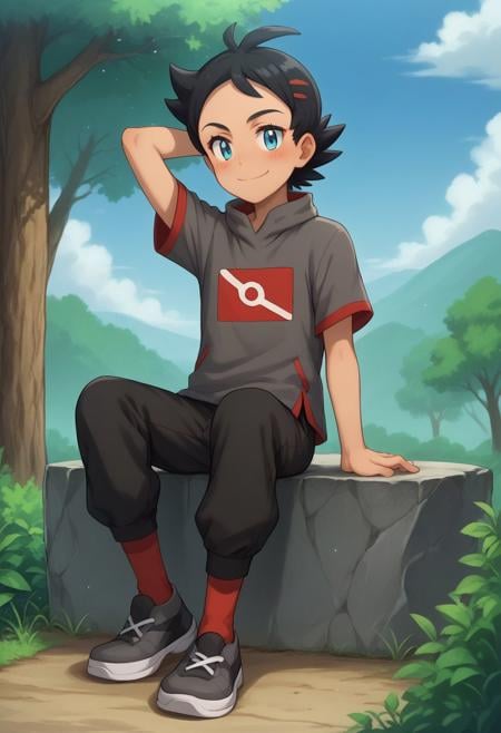 Goh / Gou - Pokemon Journeys - v2.0 | image created by Hyenda1481 ...
