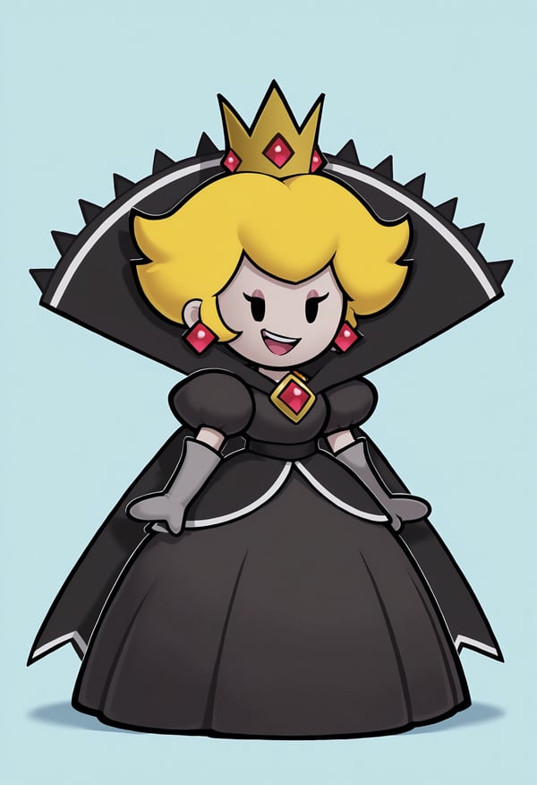 Princess "Shadow" Peach - Paper Mario [IL] - ShadowPeachILV1 | Stable ...