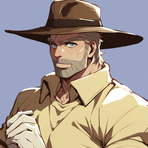 Old Joseph Joestar – Jojo's Bizarre... | Tensor.Art | Tensor.Art