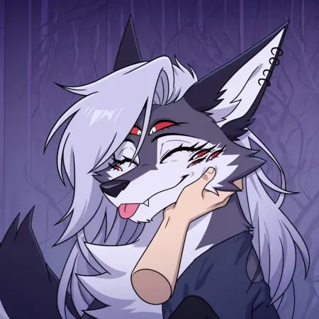 Loona (feral version) - Helluva Boss | Tensor.Art | Tensor.Art