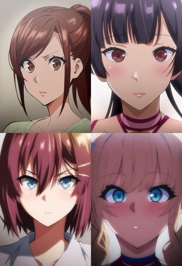 [Character Pack] OVA H-Anime (Style+4... | Tensor.Art | Tensor.Art