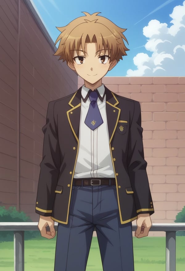 Akihisa Yoshii - Baka to test to shōkanjū - Ver.1 | image created by ...