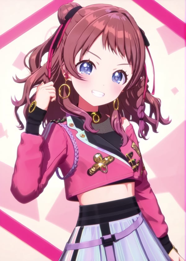 Pony XL - Hanami Saki [Gakuen Idolmaster - 3D] - v1.0 | image created ...