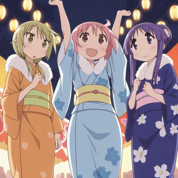Yuyushiki v2 | Illustrious - v2 | Stable Diffusion Model - LORA ...