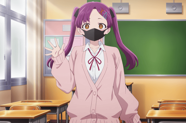Kanna Andou (The Dangers in My Heart) | Tensor.Art | Tensor.Art