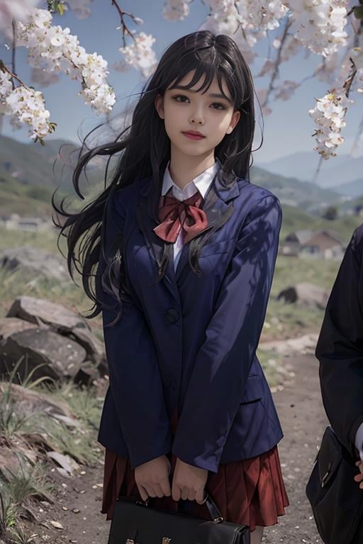 Itan High School Uniform - V.1 | image created by Rihay09 | Tensor.Art