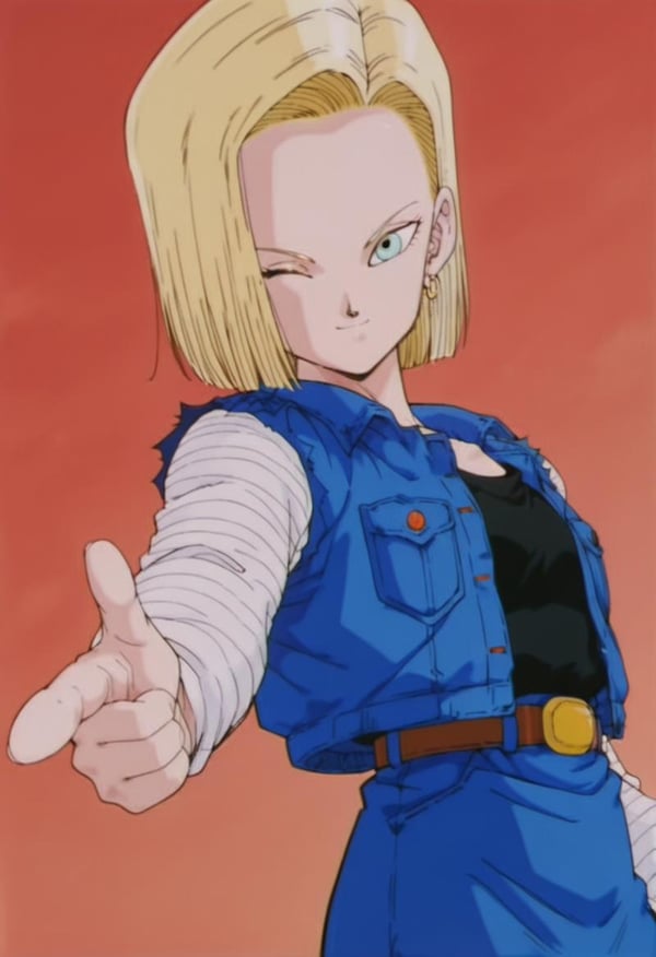 Android 18 à la carte (Dragon Ball) | TensorHub Art | TensorHub Art