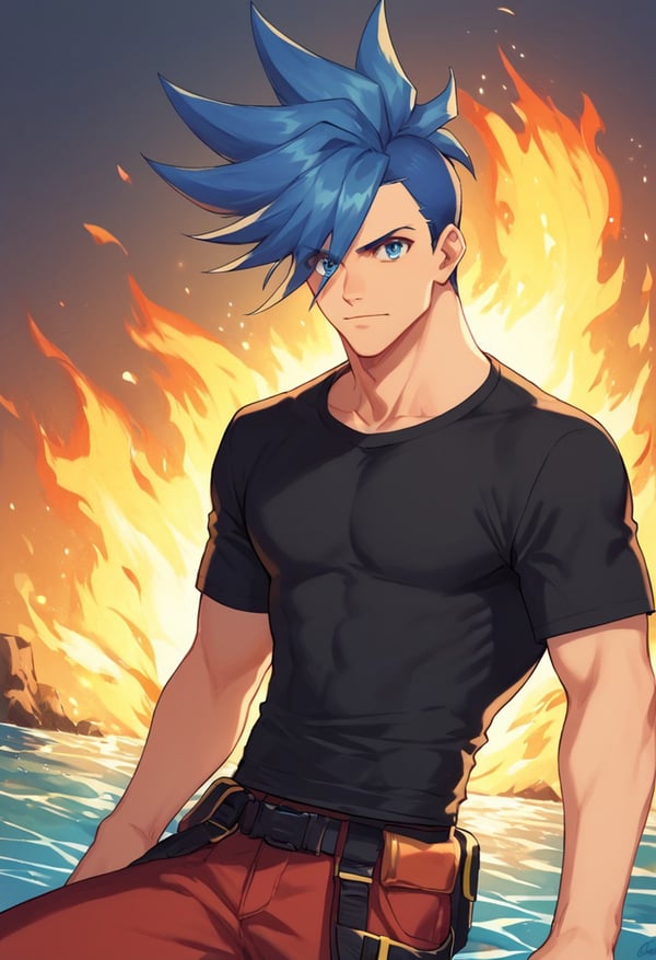 Galo Thymos - Promare - V1.0 - Free AI Model | Tensor.Art | Tensor.Art