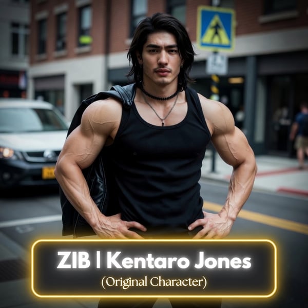ZIB | Kentaro Jones (Original Character) | Tensor.Art | Tensor.Art