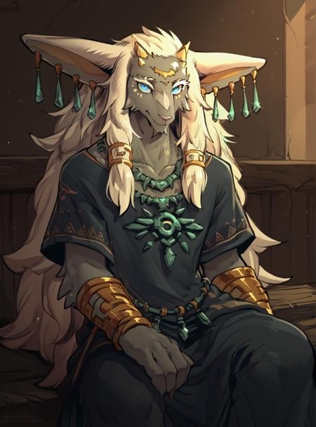 Rauru (The legend of zelda) - Pony | image created by Owl | Tensor.Art