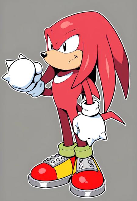 Classic Knuckles (Sonic The Hedgehog) | Tensor.Art | Tensor.Art