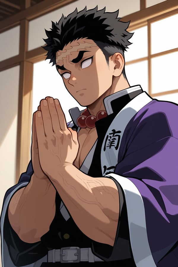 Gyomei Himejima (Demon Slayer) - Illus V1 | Tensor.Art | Tensor.Art